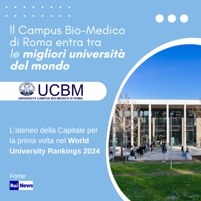 Campus Bio-Medico University enters the world's best universities ...